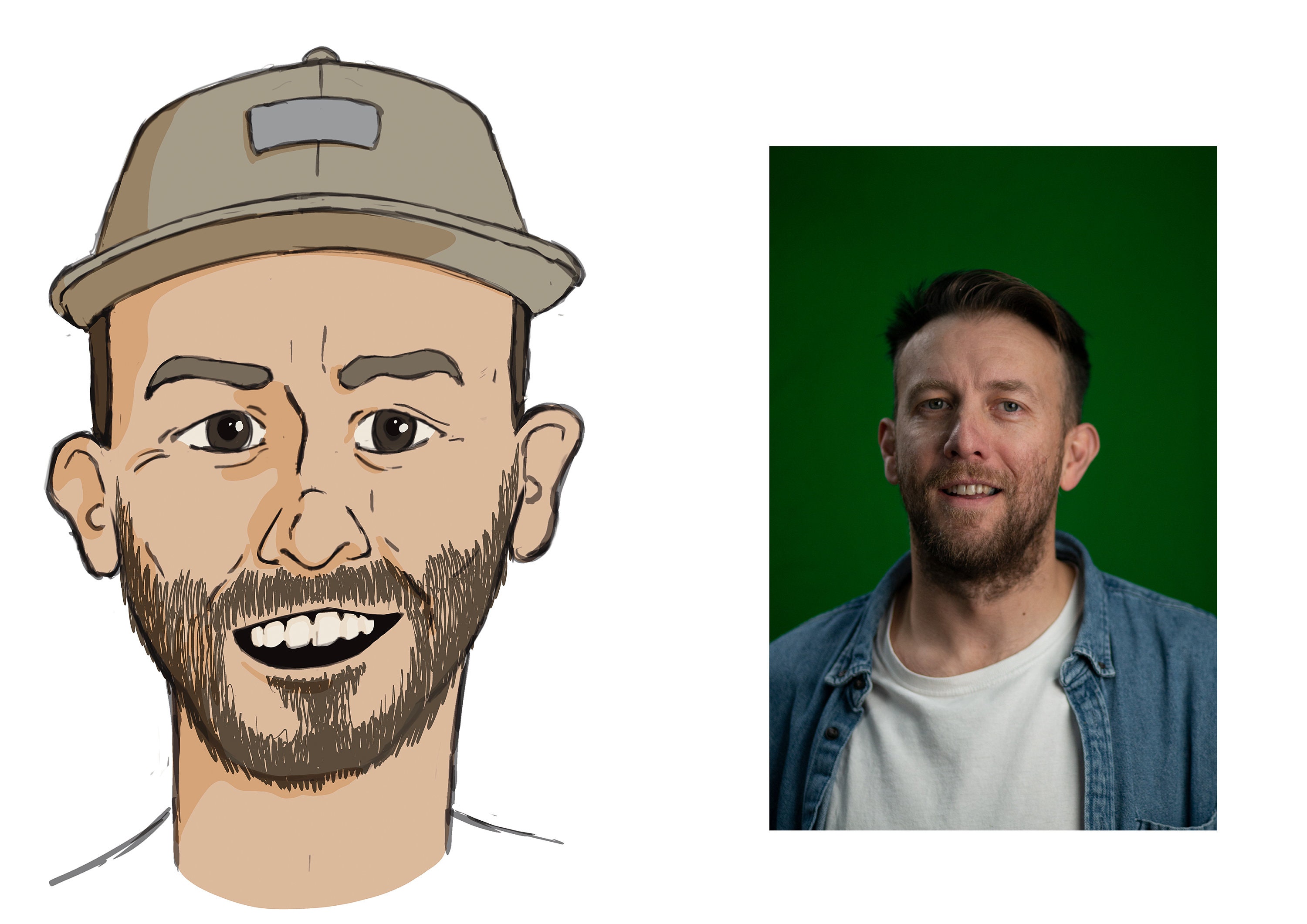 Custom Digital Cartoon Portrait – Personalized Profile Picture (digital ...
