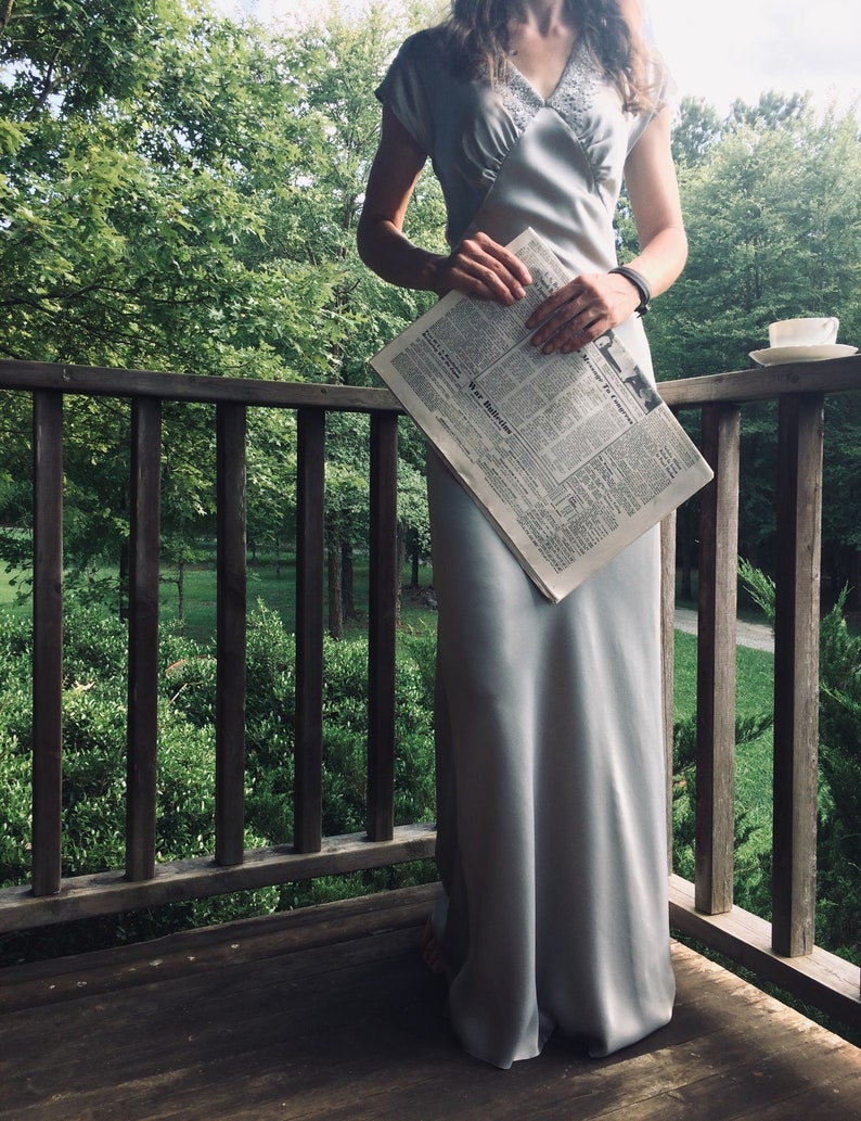 1930's Silk ginger Rogers Nightgown Authentic Reproduction Dubarry ...