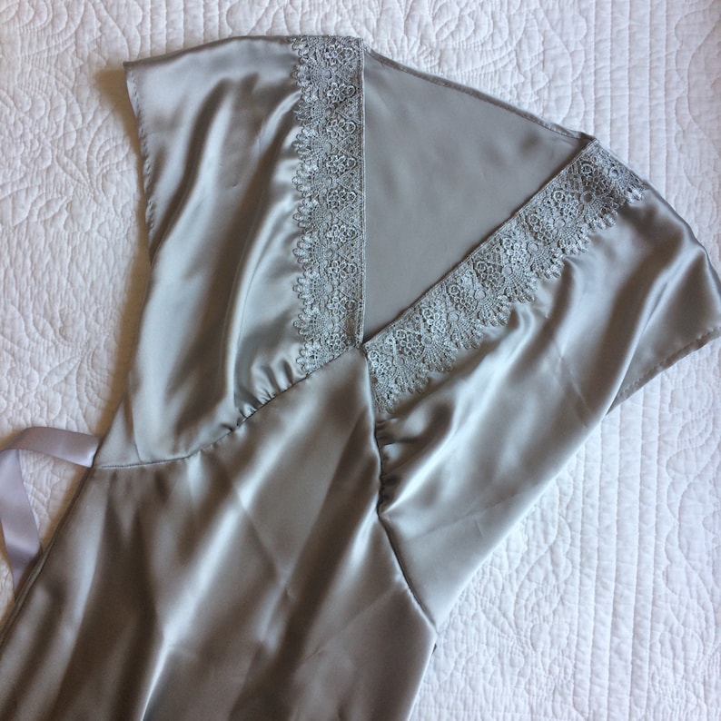 1930's Silk ginger Rogers Nightgown Authentic Reproduction Dubarry ...