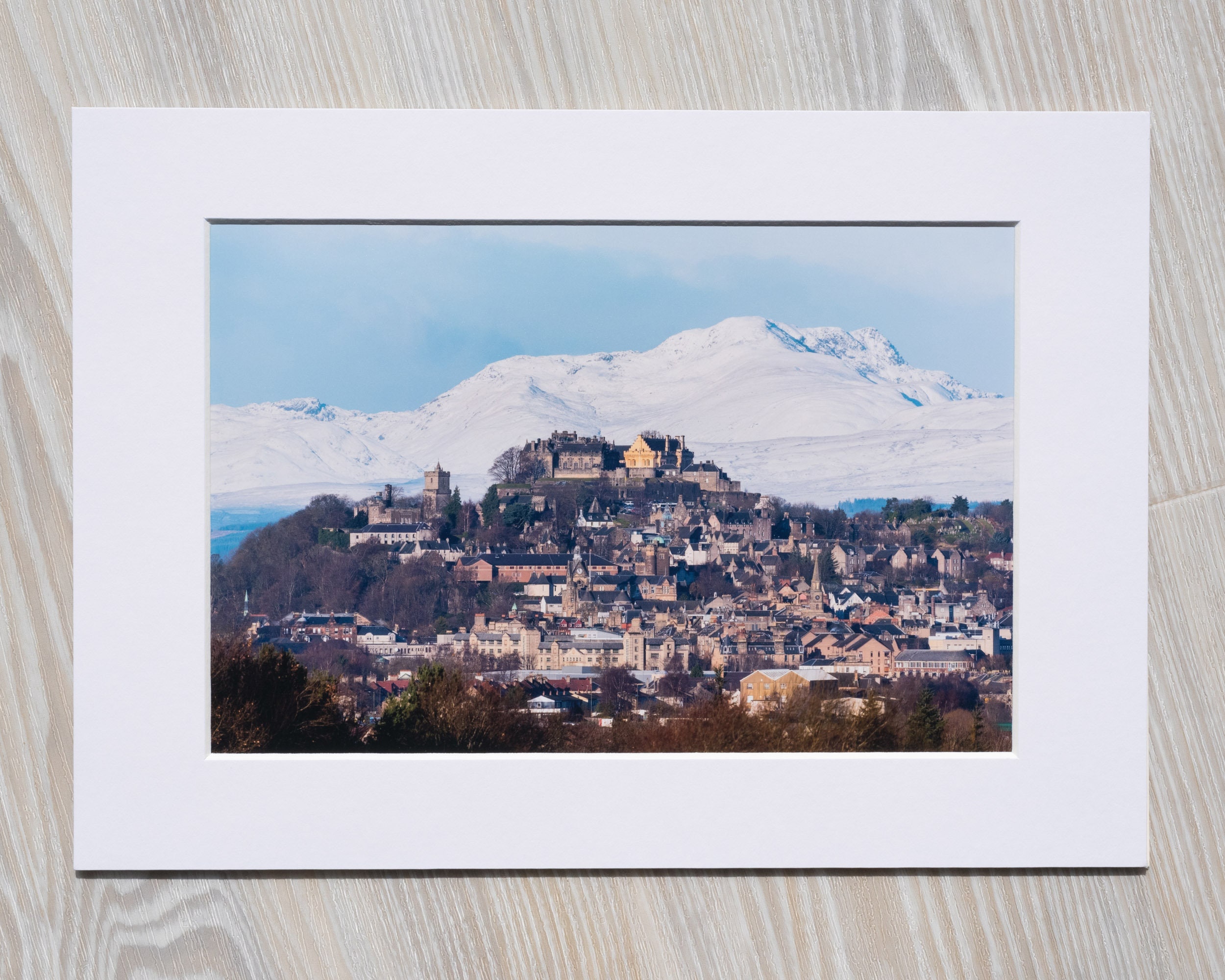 Stirling Castle Photo | City of Stirling Print | Scotland Mountains ...