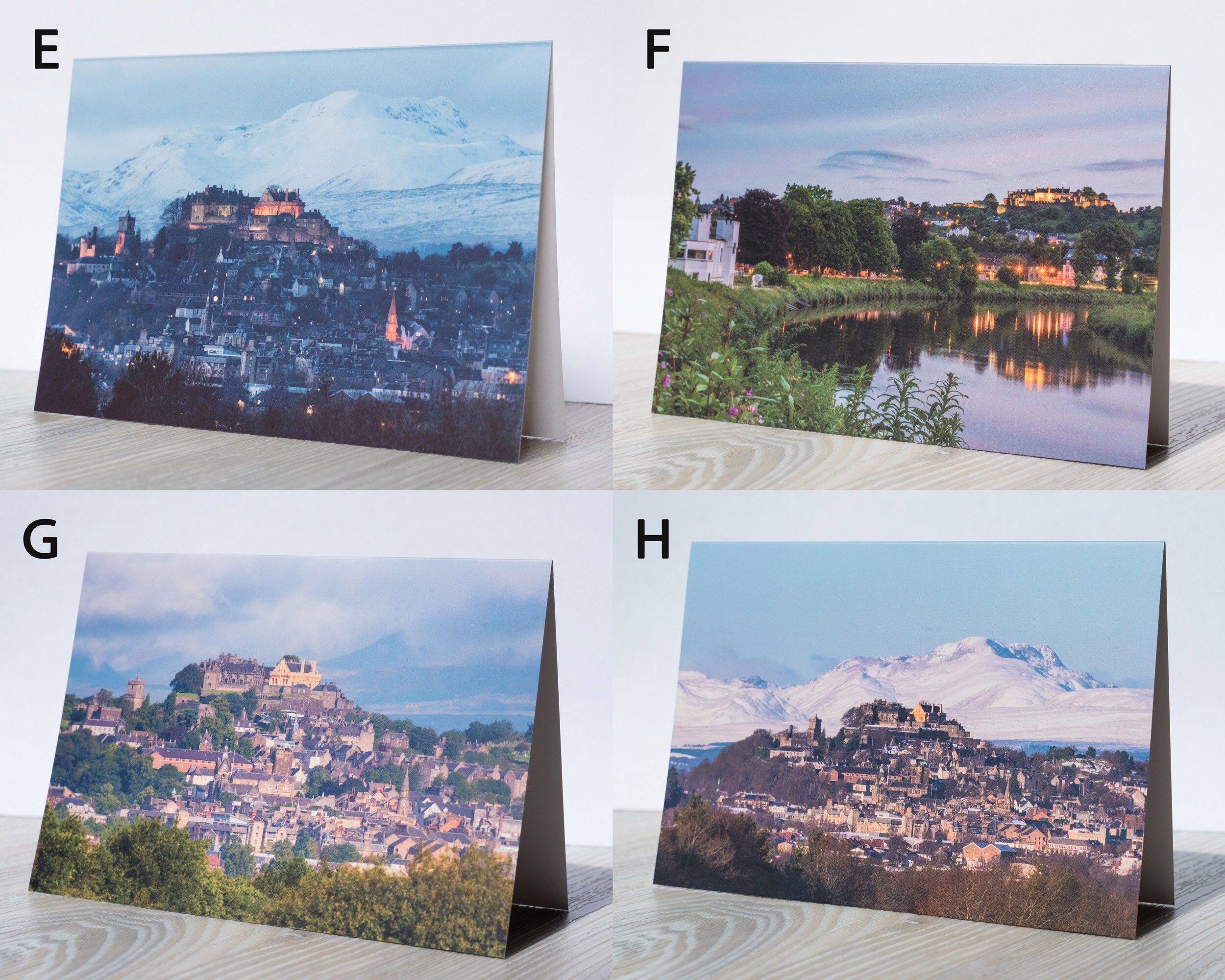 Scotland Cards Pack Blank Photo Greeting Card Mix & Match All Occasion ...