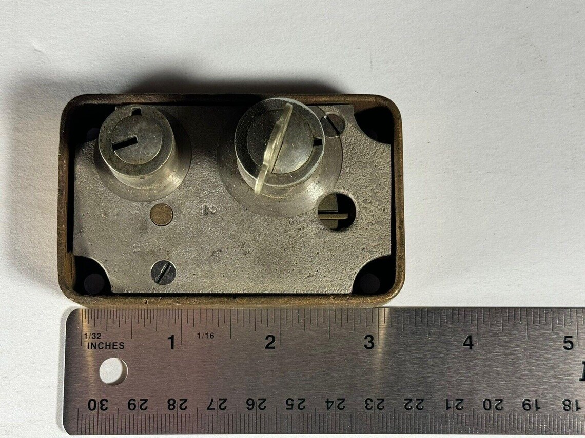 1x Vintage/antique Safe Deposit Box Lock - See Details - Etsy