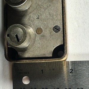 1x Vintage/antique Safe Deposit Box Lock - See Details - Etsy