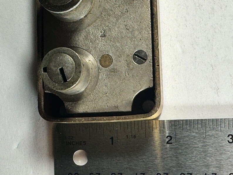1x Vintage/antique Safe Deposit Box Lock - See Details - Etsy