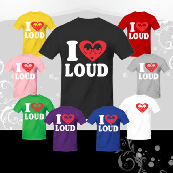 I Love Loud - Etsy