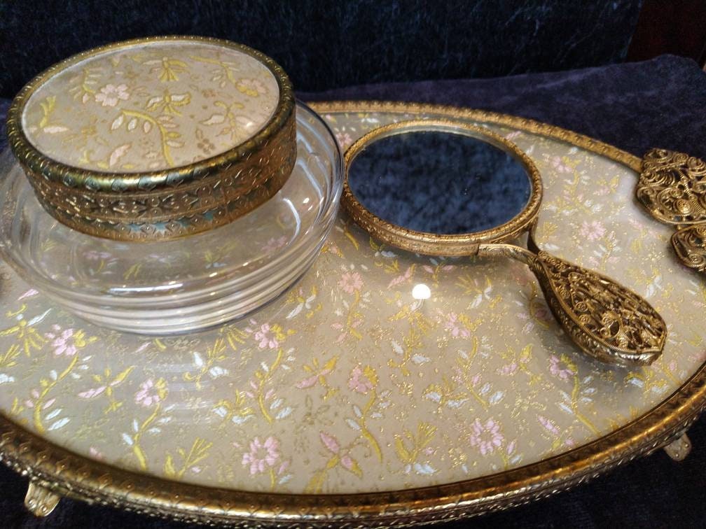 The Regent of London Full Dressing Table Set. Complete. - Etsy