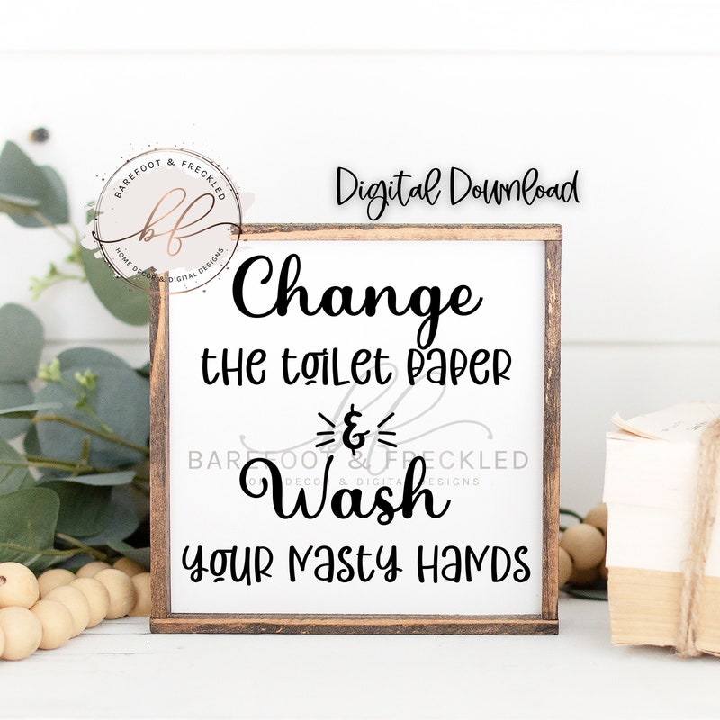 Be the Change, Toilet Paper - Etsy