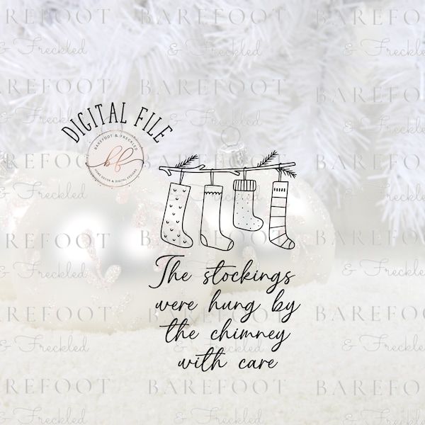 Stockings Were Hung - Etsy