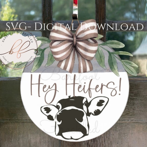 Heifer Svg - Etsy