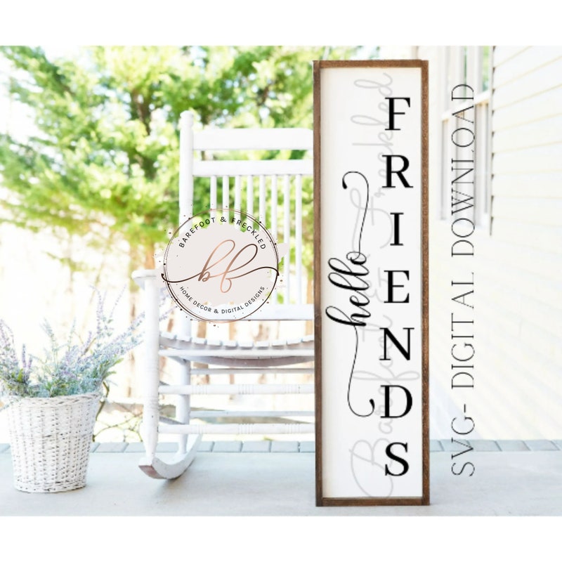 Welcome Sign and Leaner - Etsy