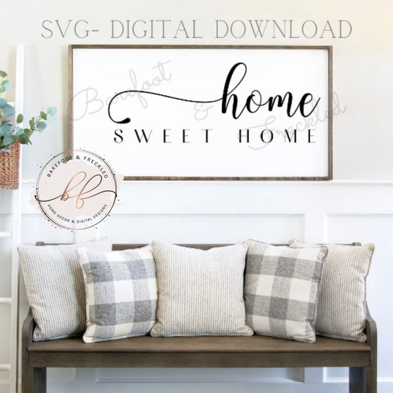 Home Sweet Home SVG Home SVG - Etsy