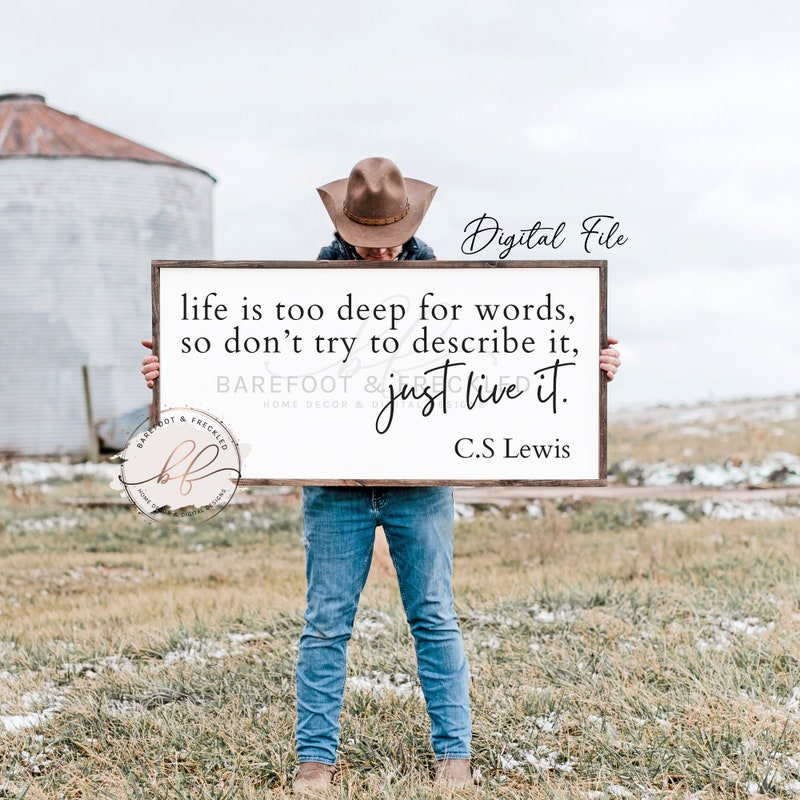 Life Quote Sign - Etsy
