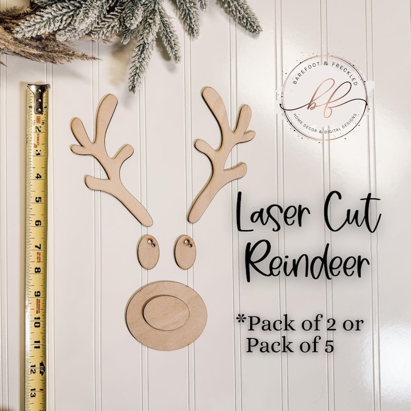 Laser Cut Outs for Reindeer - Etsy