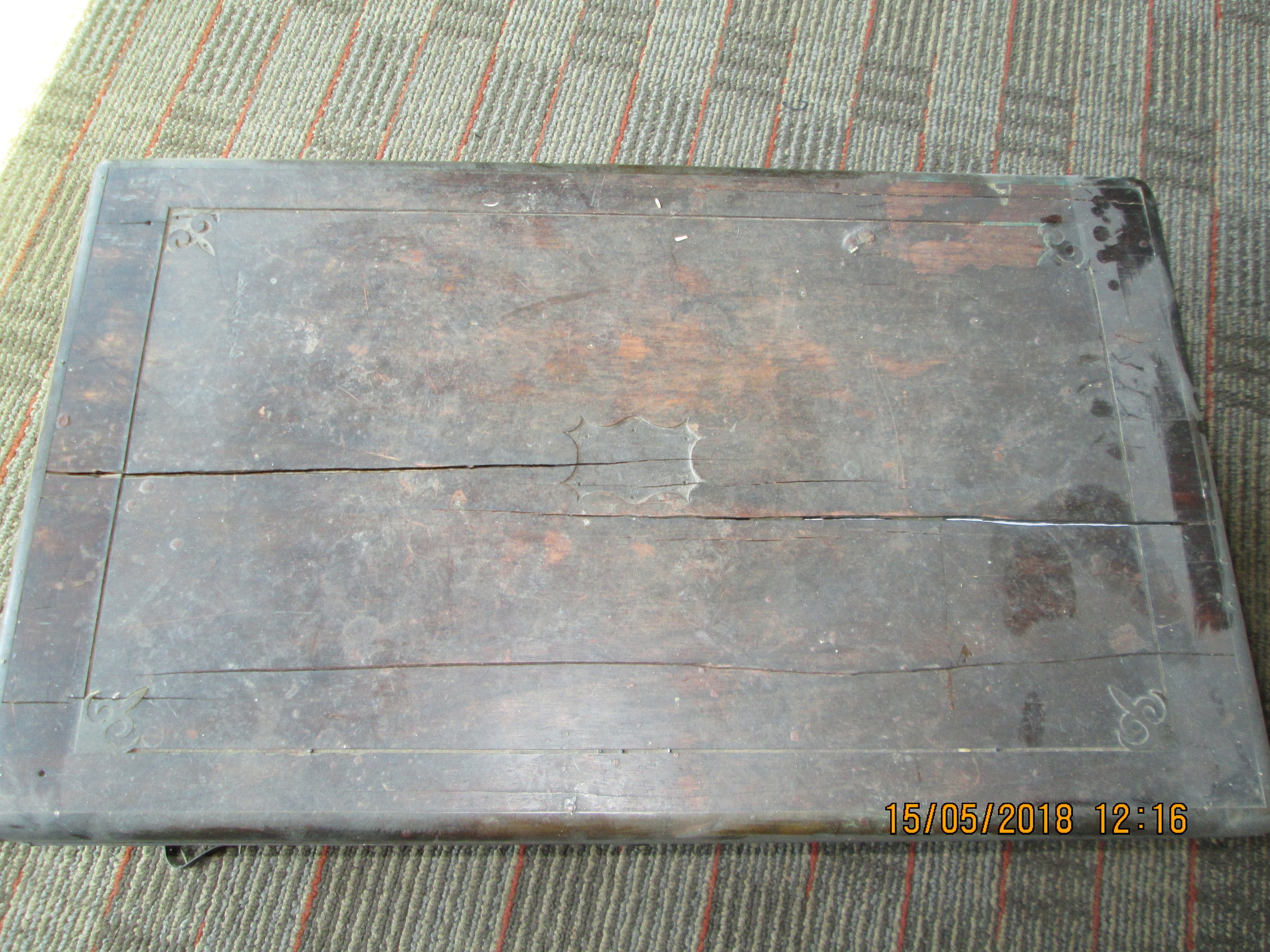 Antique 1860's Wooden Writing Box With Hidden Compartments - Etsy