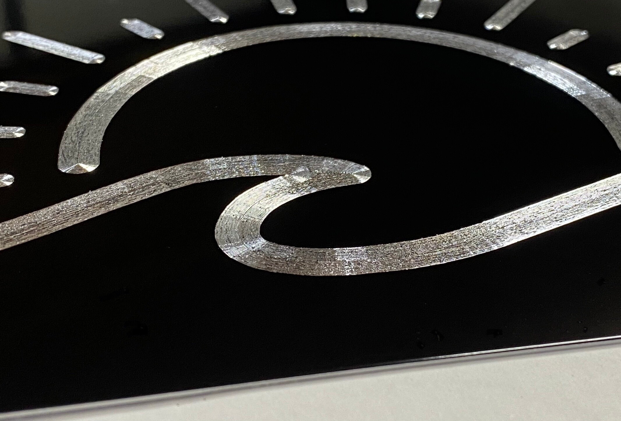 Sun Ocean Wave License Plate Vanity Front Car Tag Diamond Etched on ...