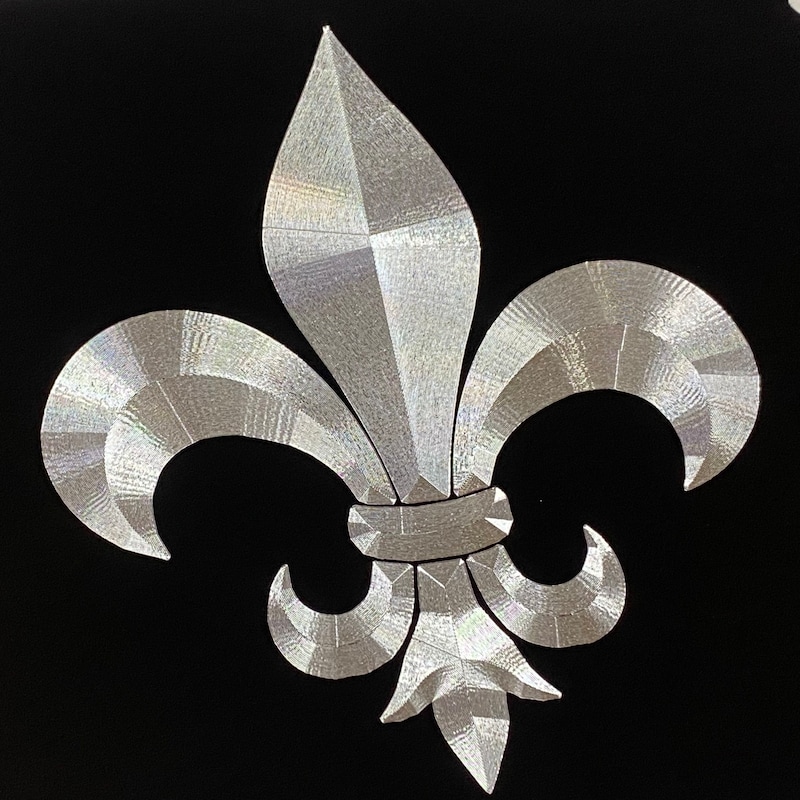 Fleur De Lis Plate - Etsy