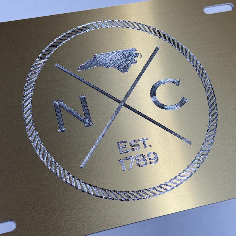 Nc Front License Plate - Etsy