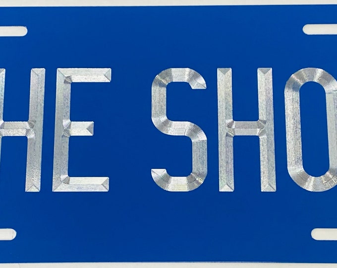 Custom License Plate Front Car Tag, Aluminum or Plastic Personalized ...