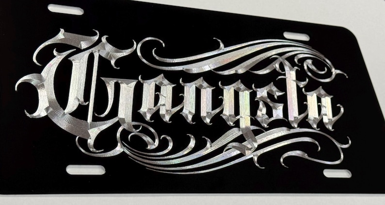 Engraved Custom Personalized Your Name or Text License Plate Car Tag ...