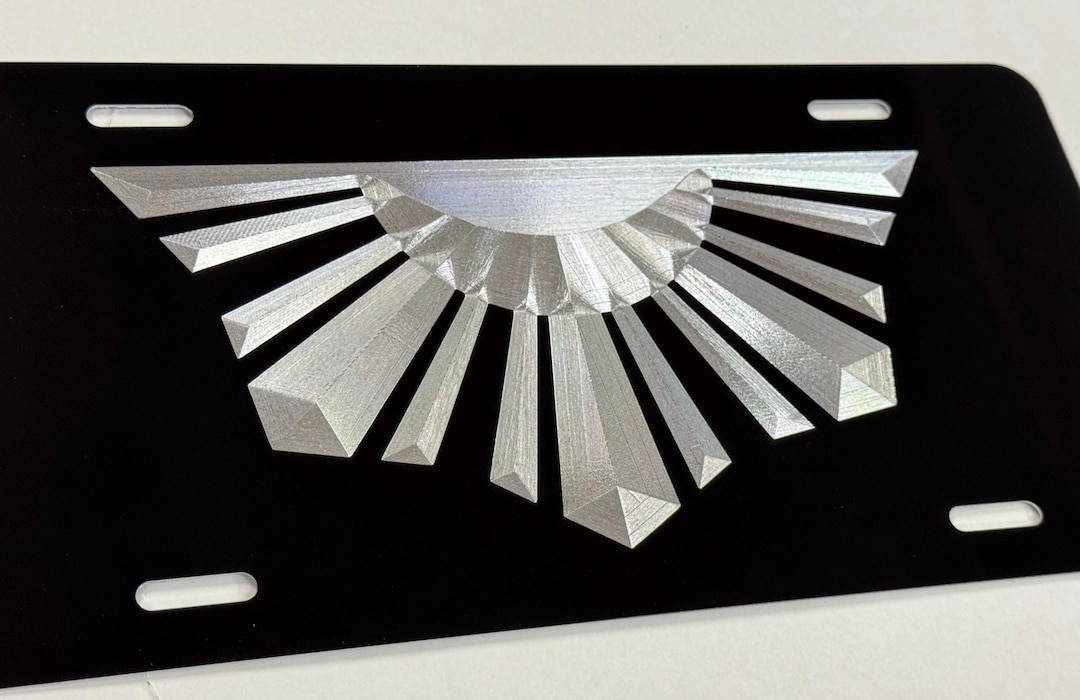Philippine Half Sun License Plate Vanity Front Car Tag Diamond Etched ...