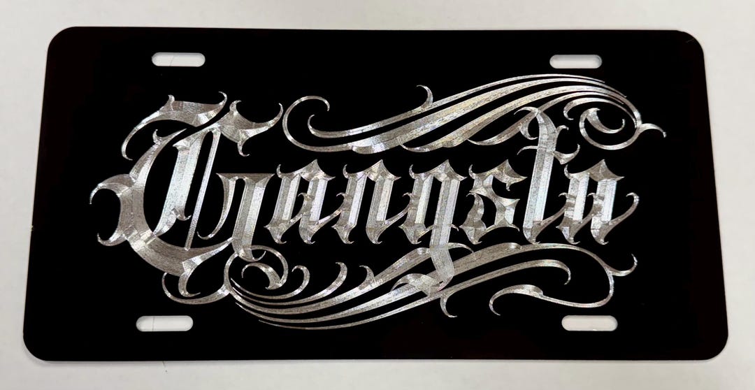 Engraved Custom Personalized Your Name or Text License Plate Car Tag ...