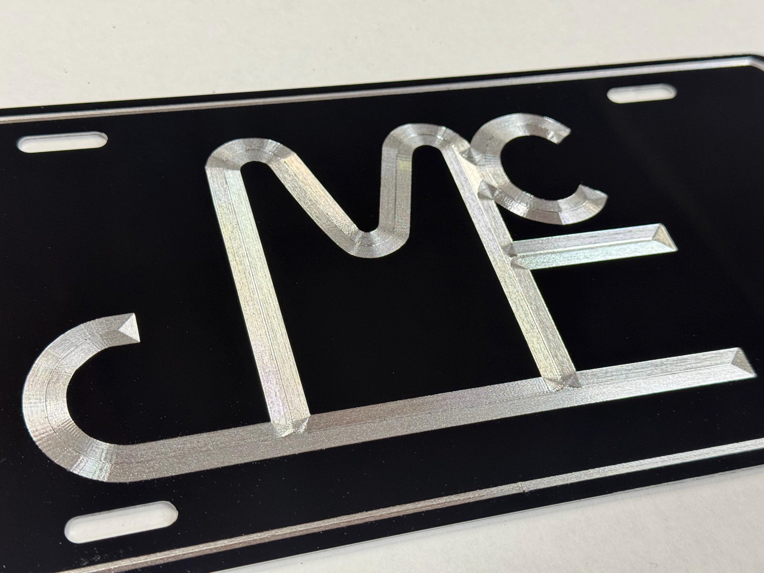 CATTLE RANCH BRAND Custom License Plate Diamond Etched Engraved ...
