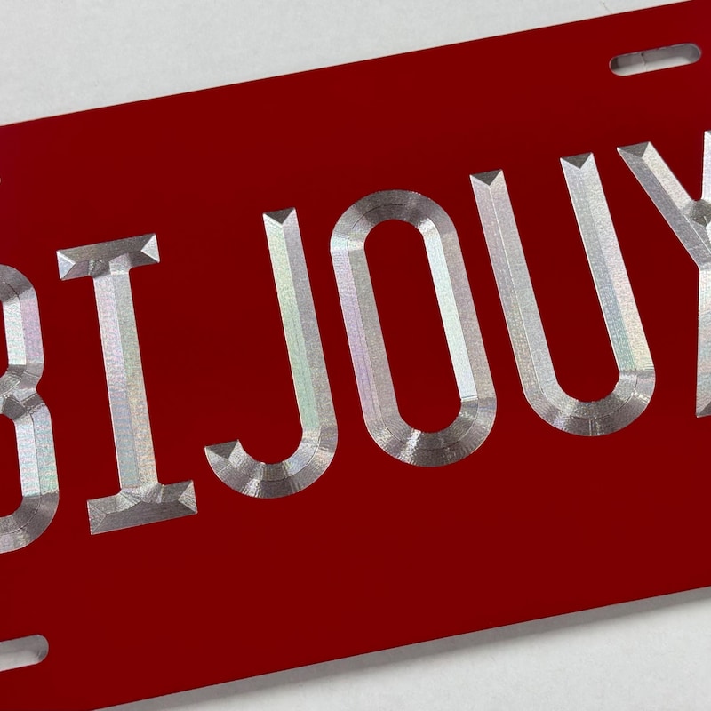 Vanity Plate Front of Car - Etsy