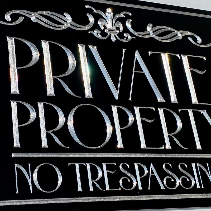 Private Property - Etsy