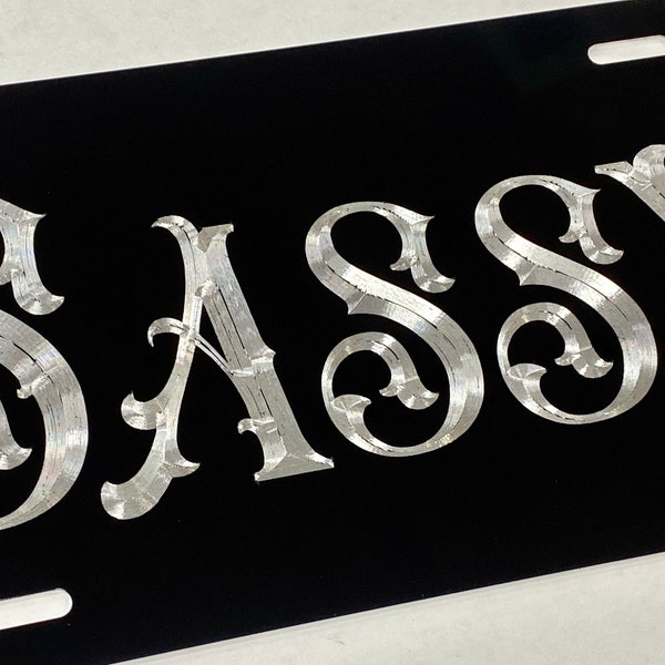 License Plate Font - Etsy
