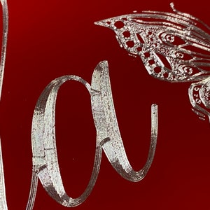 Butterfly Custom License Plate Personalized With YOUR Name Car Tag ...