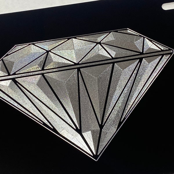 Diamond Plate License Plate - Etsy