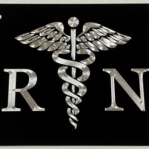 RN Registered Nurse License Plate Engraved Car Tag Silver Diamond ...