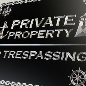Custom Sign Your Company Business Logo Diamond Etched Engraved Aluminum ...