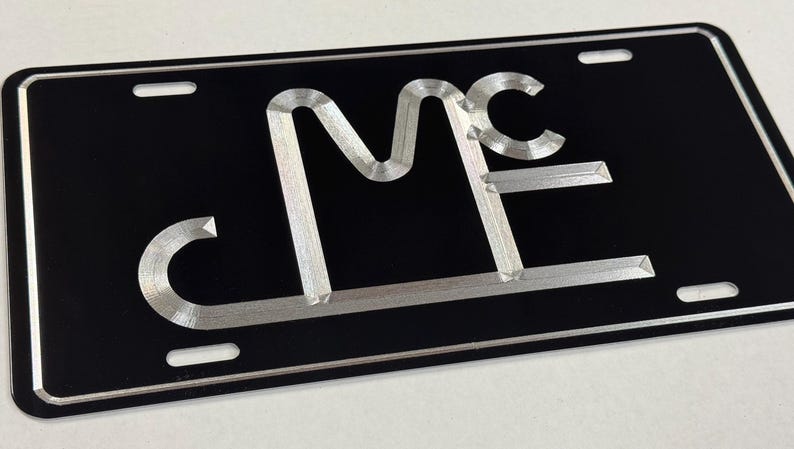 CATTLE RANCH BRAND Custom License Plate Diamond Etched Engraved ...