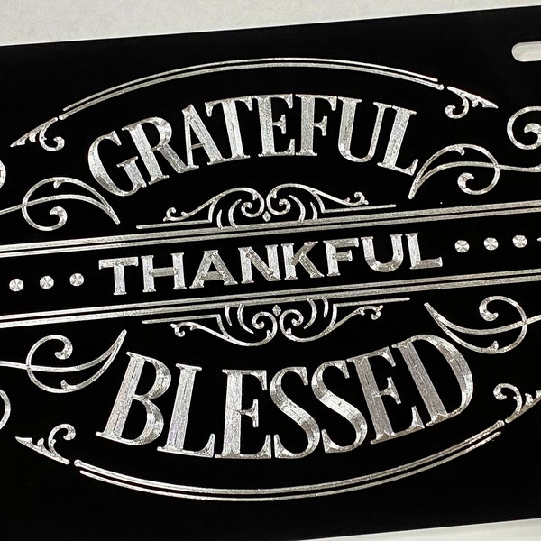 Thankful Plates - Etsy