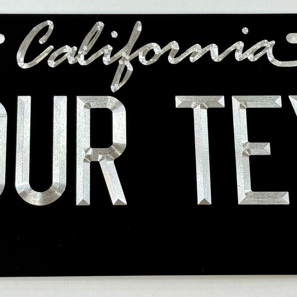 State License Plate - Etsy