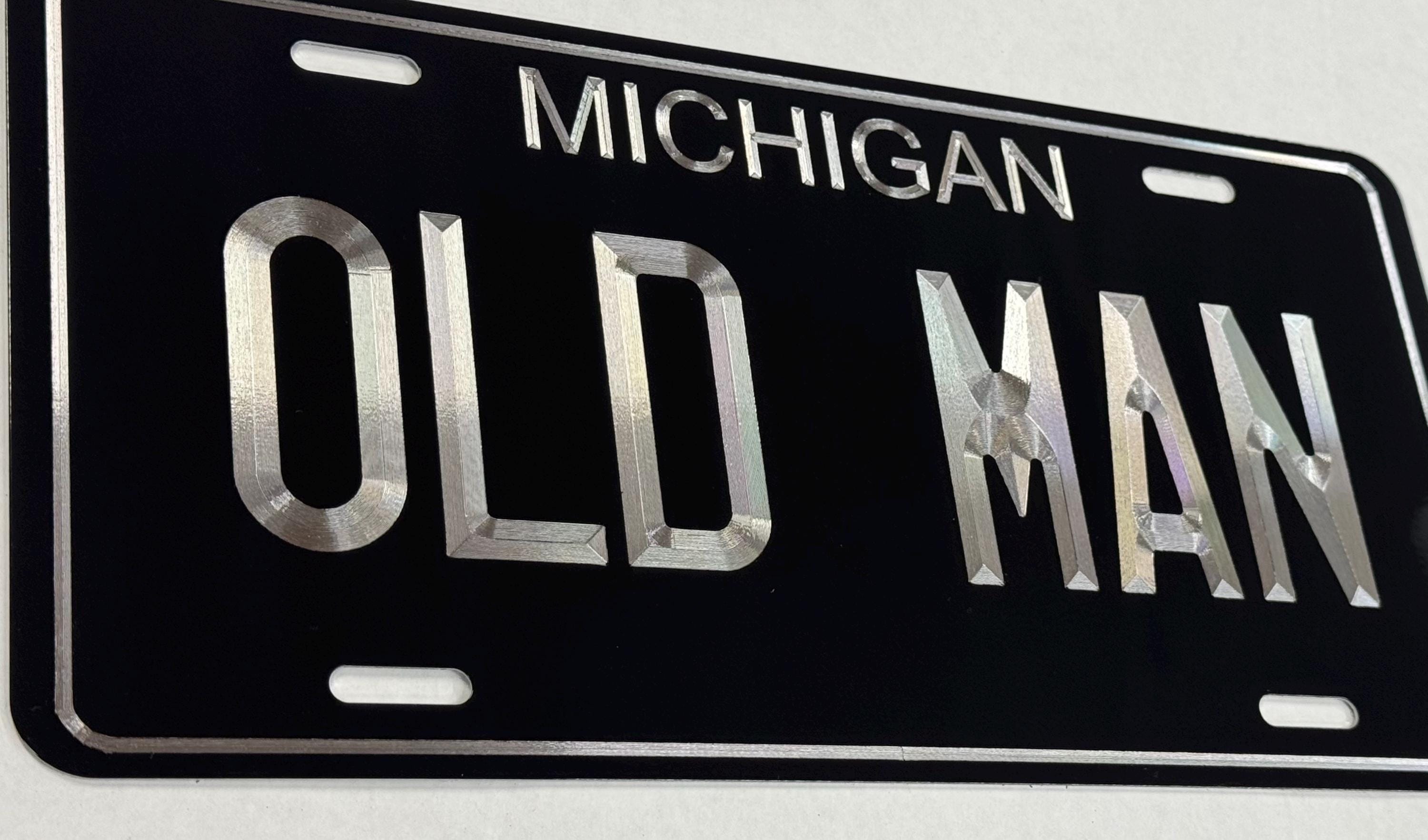 Any State Custom Personalized Car Tag License Plate Diamond Etched ...