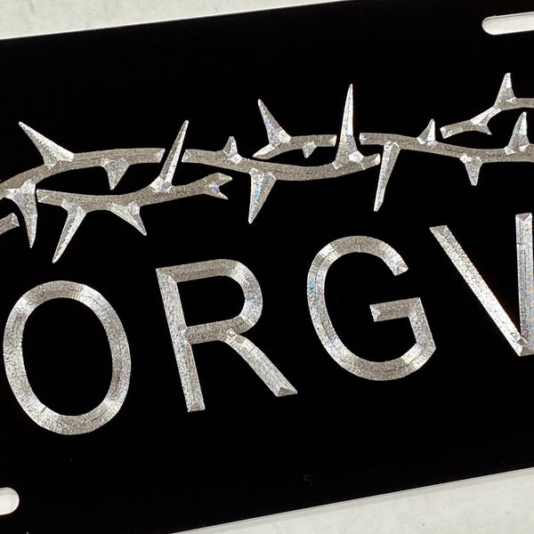Christian Front License Plate - Etsy