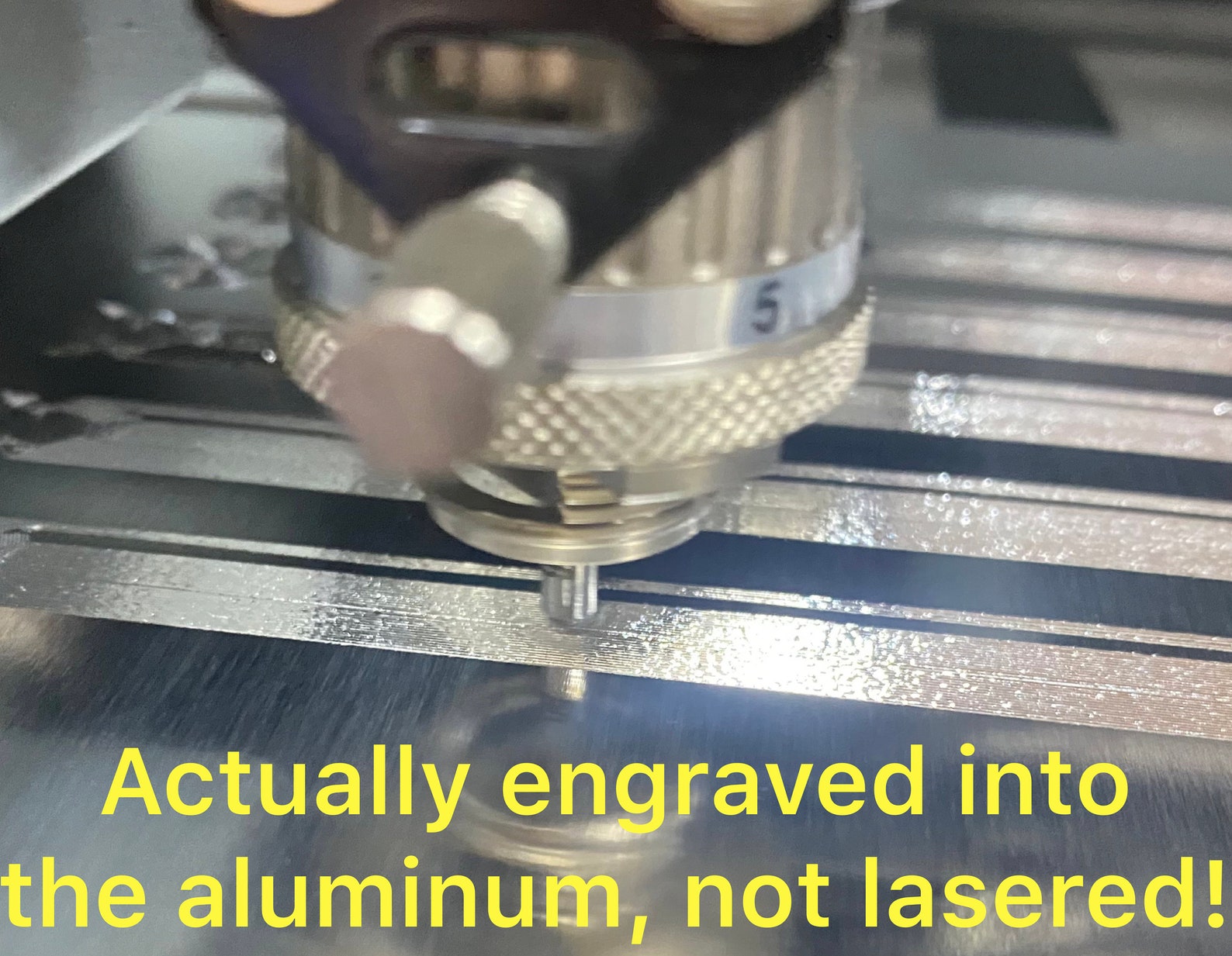 Designer Engraved Gold Silver Diamond Etched Aluminum Metal 10x2 8x2 ...