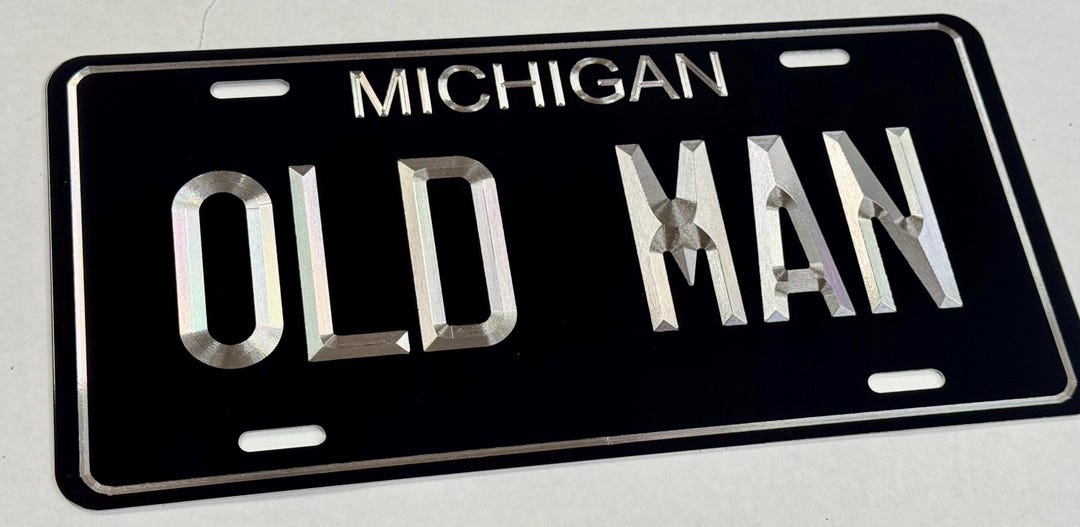 Any State Custom Personalized Car Tag License Plate Diamond Etched ...