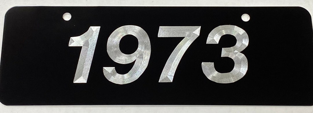 Engraved Half Sized 12x4 Custom Personalized License Plate Car Tag ...