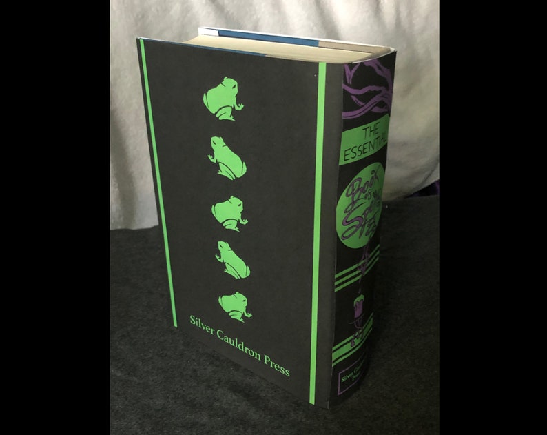 Printable Spellbook Cover, the Essential Book of Spells, Halloween ...