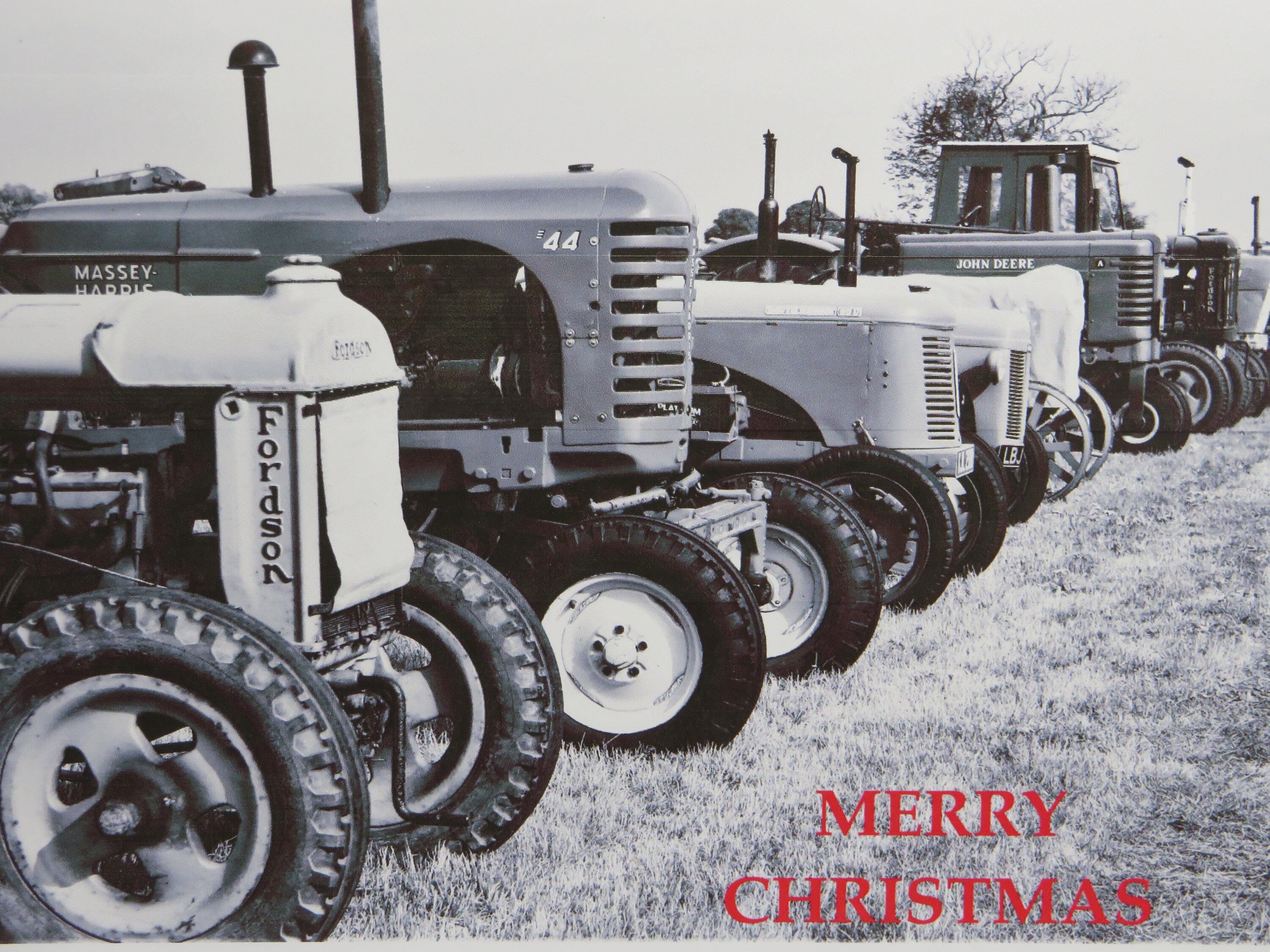 Tractor Christmas Card With Envelope - Etsy UK