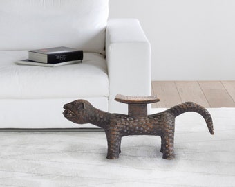 Cheetah End Table - Etsy