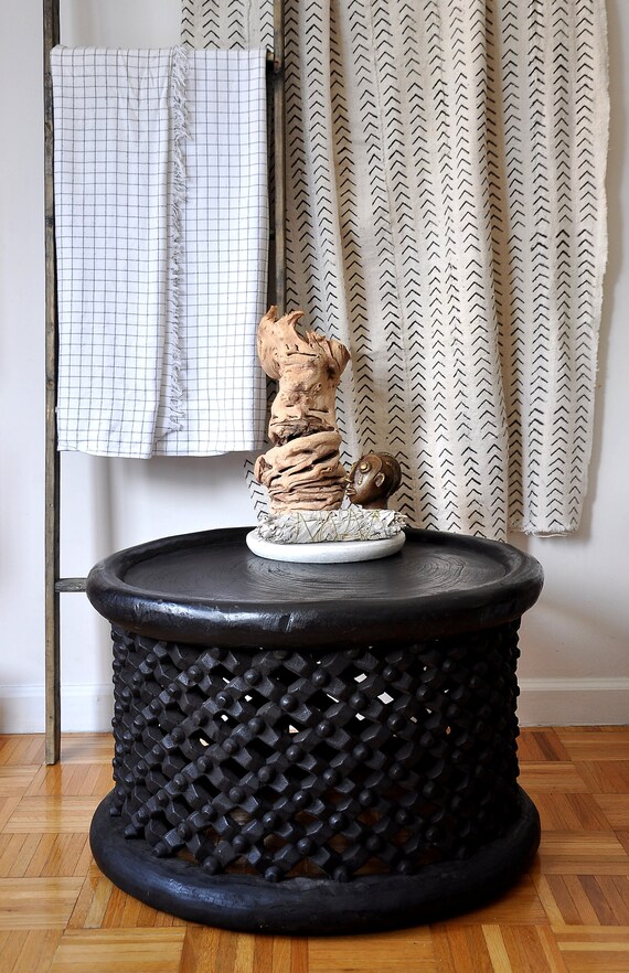 African Bamileke Table / African stool / Side Table / African | Etsy