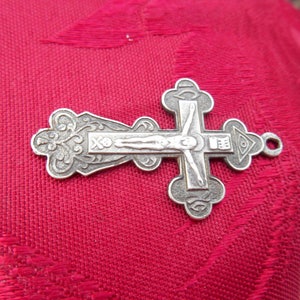 Beautiful Vintage Sterling Silver Cross, Jesus Christ Crucifix. - Etsy