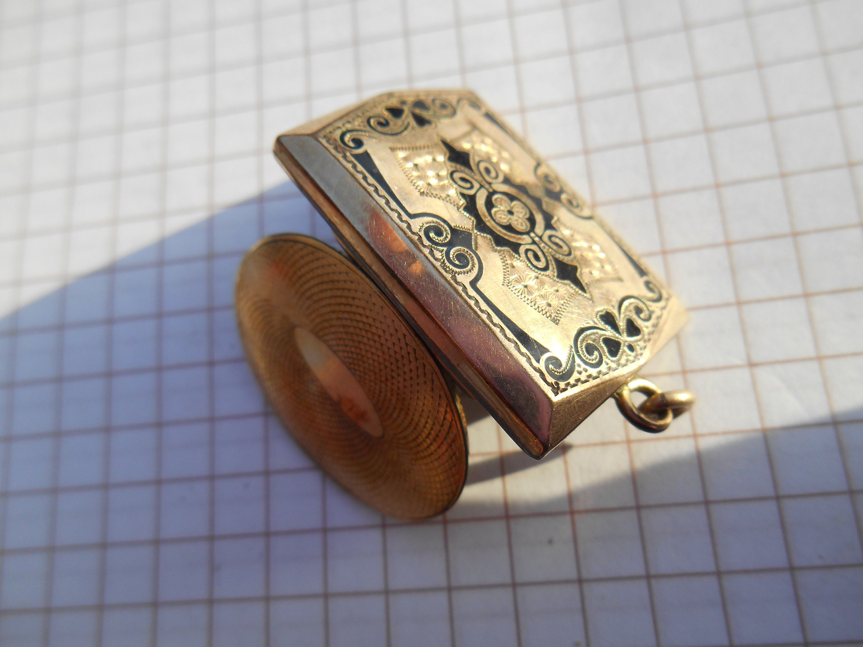 Old Medallion for a Photo With Gold Leaf. | Etsy