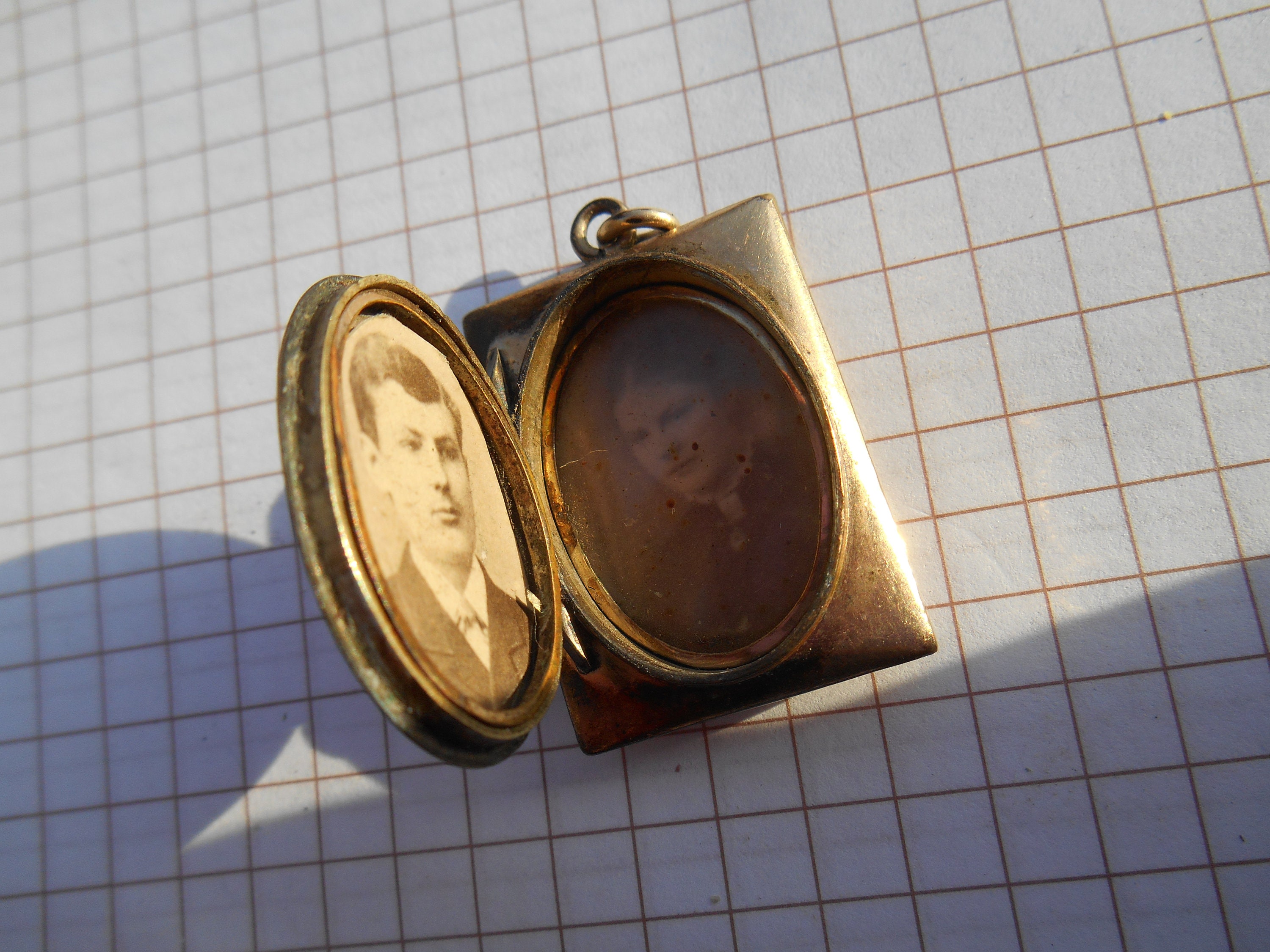 Old Medallion for a Photo With Gold Leaf. | Etsy