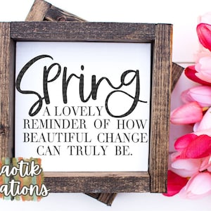 Spring a Beautiful Reminder Svg Spring Svg Hello Spring Svg - Etsy