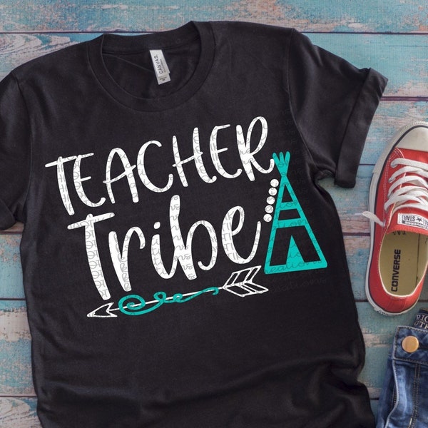 Teacher Tribe Svg - Etsy